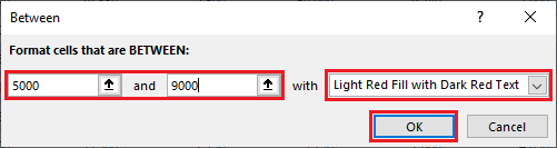 How To Colour Cell Based On Value In Excel | SpreadCheaters