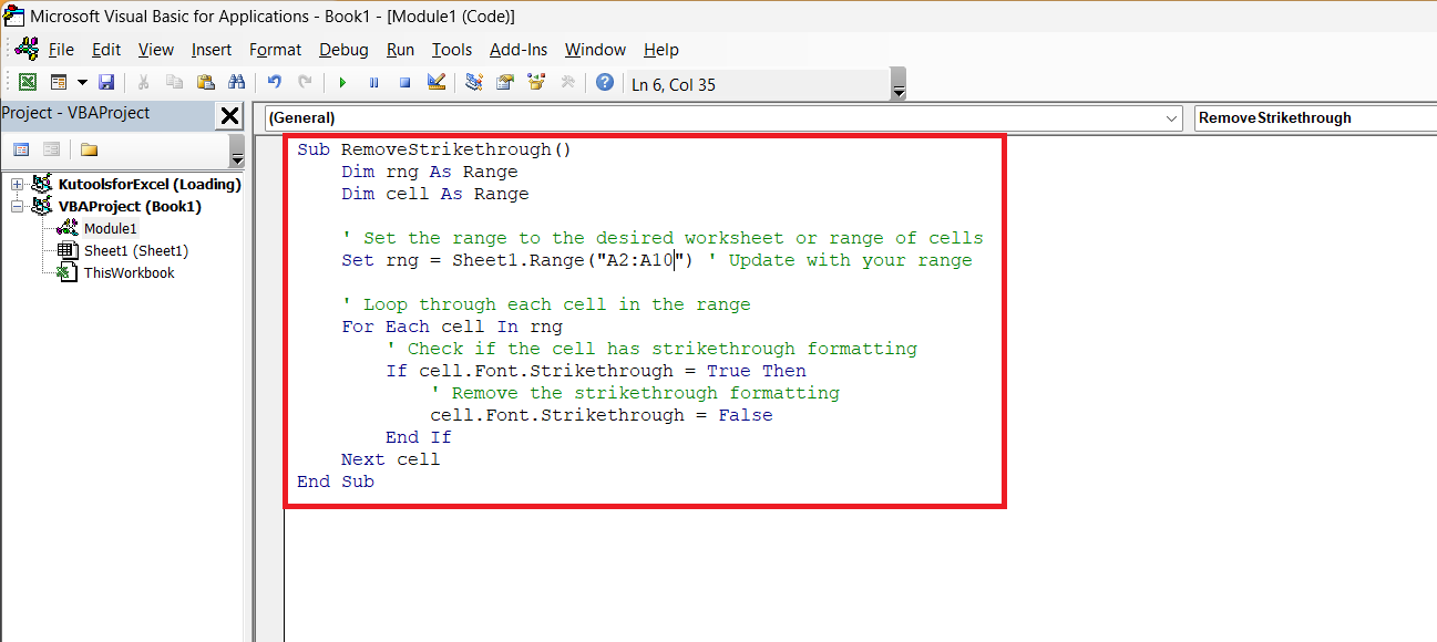 How To Remove The Line Through Text In Microsoft Excel | SpreadCheaters