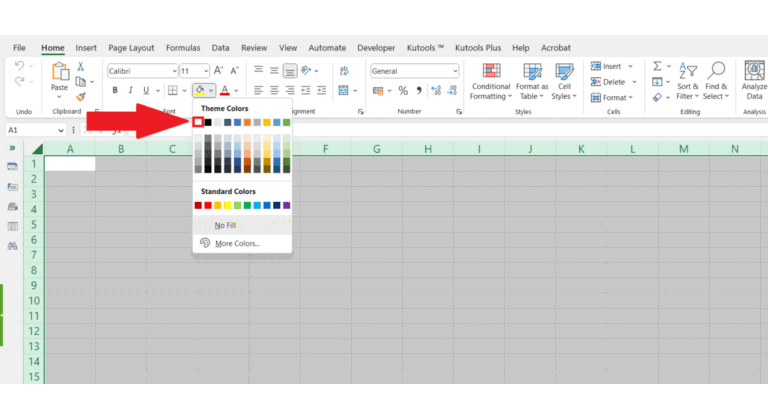 How To Erase Lines In Microsoft Excel | SpreadCheaters