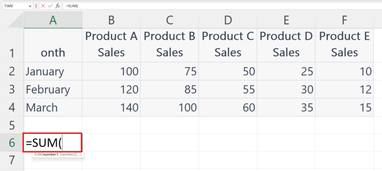 How To Select Specific Cells In The Microsoft Excel Formula ...