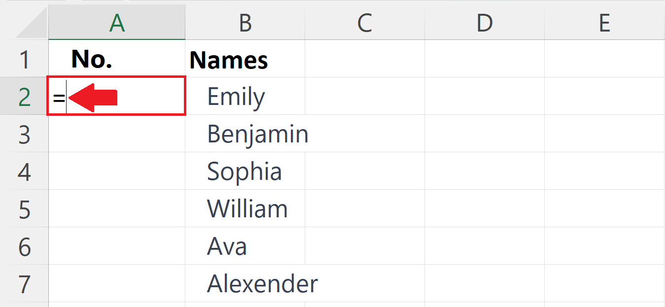 How To Add Serial Numbers In Microsoft Excel | SpreadCheaters