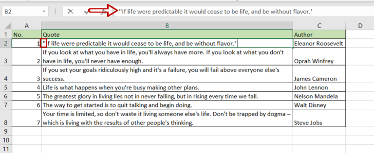 How To Add Single Quotes In Excel | SpreadCheaters