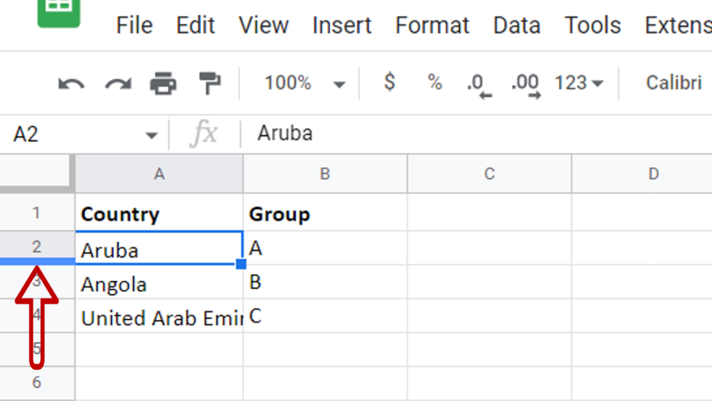 How To Increase Row Height In Google Sheets | SpreadCheaters