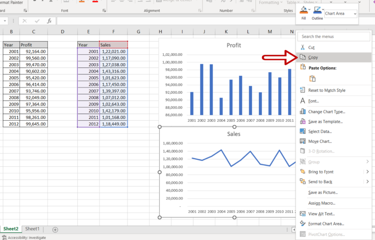 How To Merge Two Graphs In Excel | SpreadCheaters