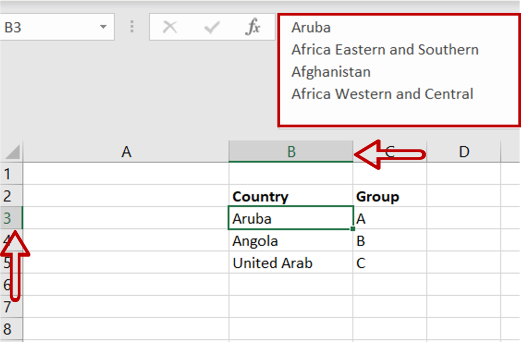 How To Make Excel Cells Bigger SpreadCheaters How To Make Excel Cells Bigger SpreadCheaters