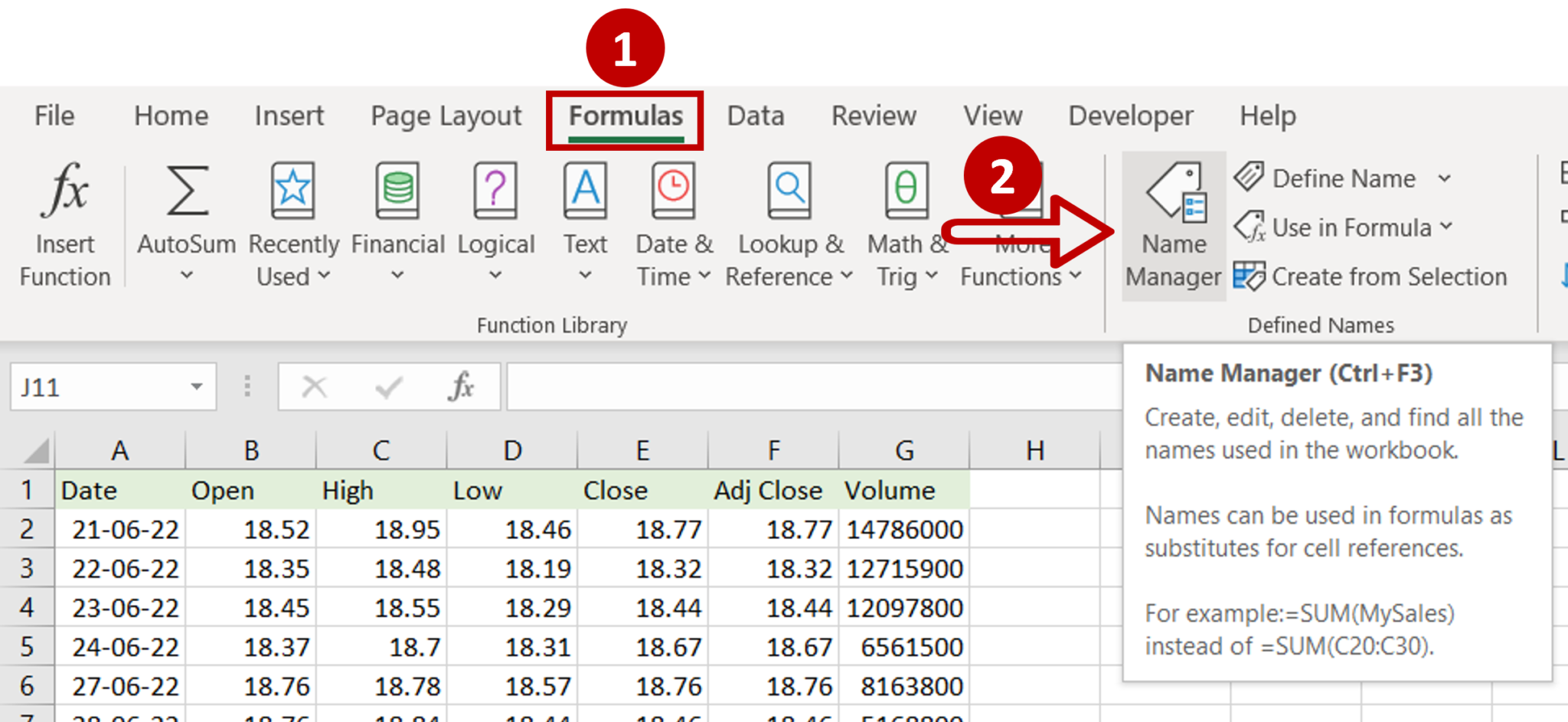 How To Find Named Ranges In Excel SpreadCheaters How To Find Named Ranges In Excel SpreadCheaters