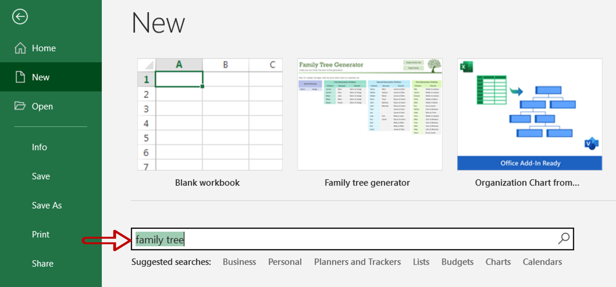 How To Make A Family Tree In Excel | SpreadCheaters