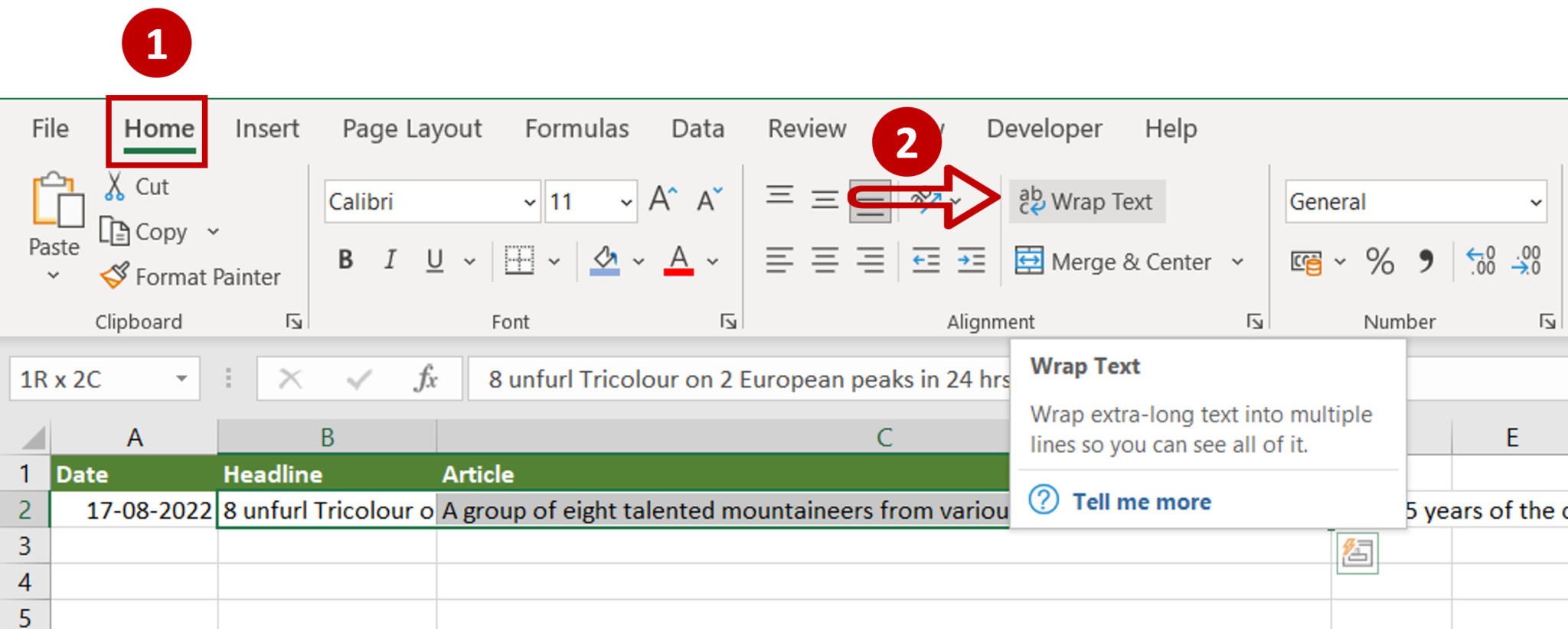 How To Make Text Wrap In Excel | SpreadCheaters