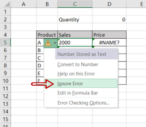 How To Remove Green Triangle In Excel | SpreadCheaters
