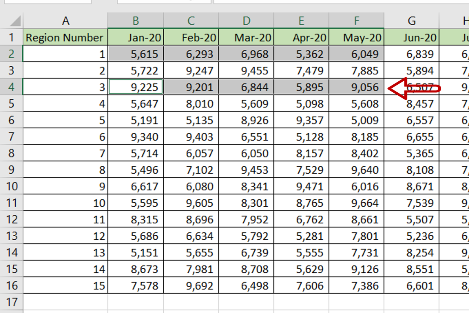 How To Select Non Adjacent Ranges In Excel Spreadcheaters