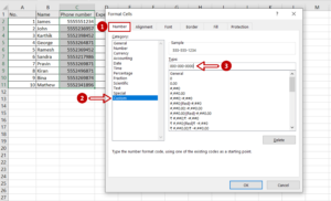 How To Add Dashes In Excel | SpreadCheaters