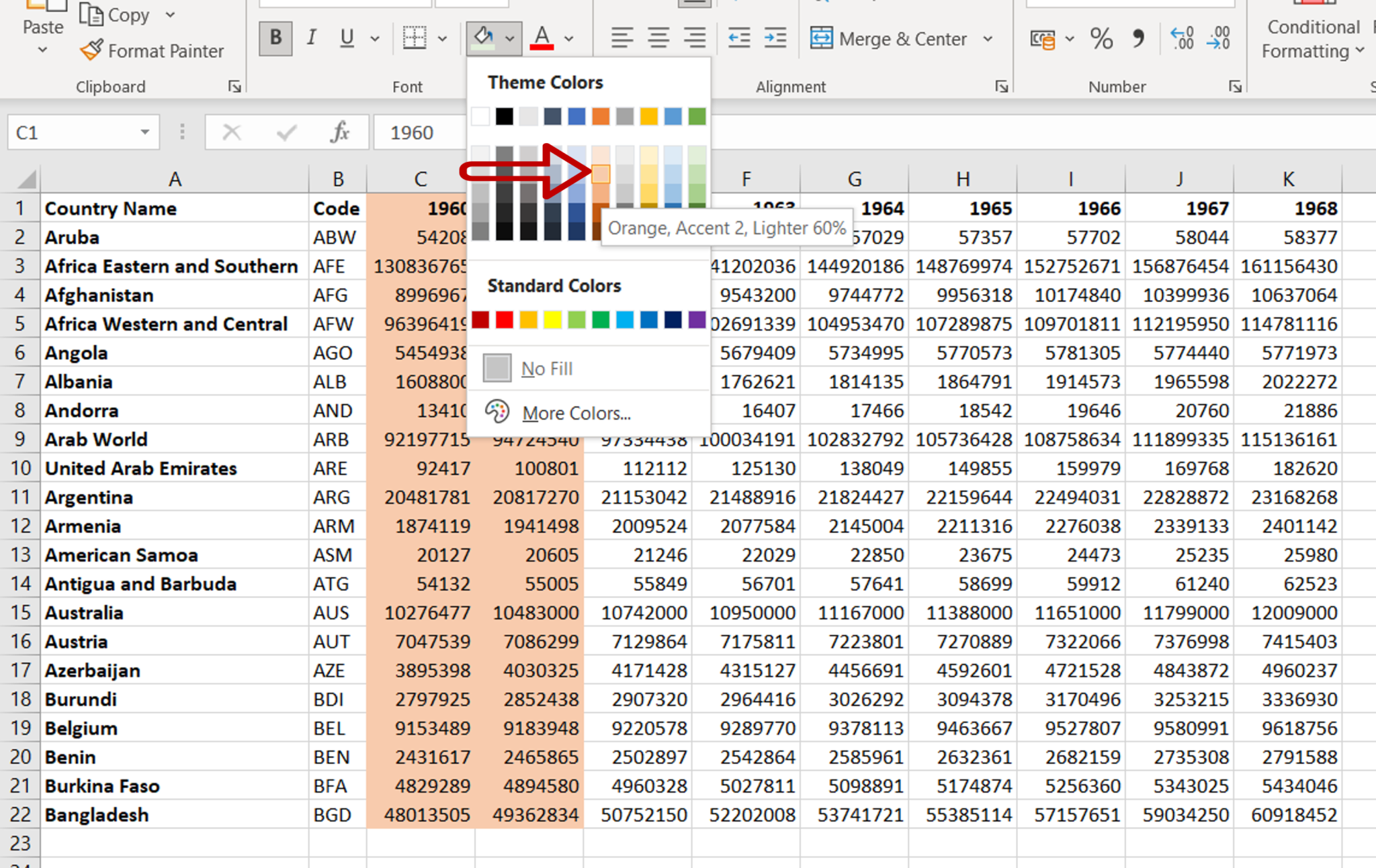 How To Highlight Two Columns In Excel | SpreadCheaters