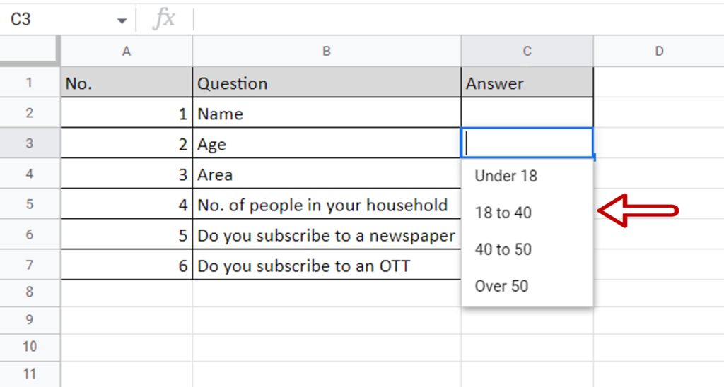 How To Insert Drop Down In Google Sheets | SpreadCheaters