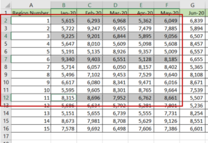How To Select Multiple Ranges In Excel | SpreadCheaters