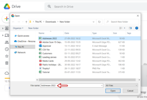 How To Save An Excel File To Google Drive | SpreadCheaters