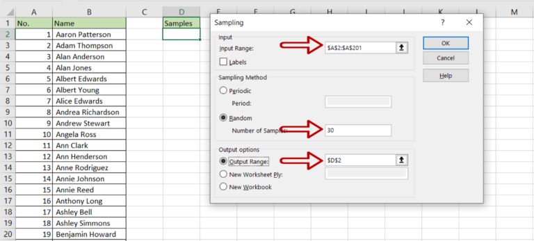 How To Select A Random Sample In Excel | SpreadCheaters