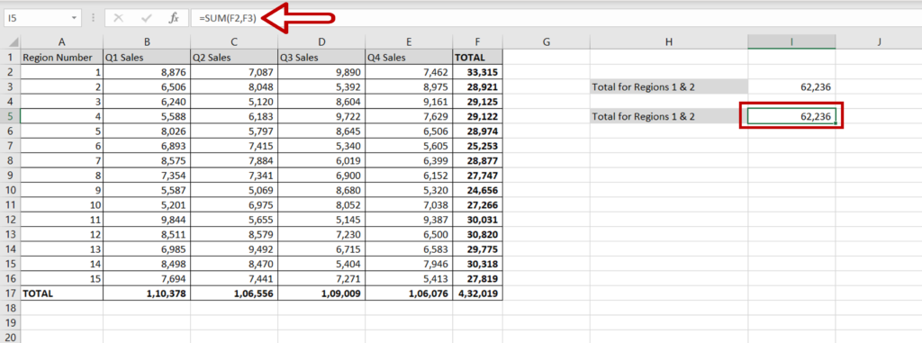 How To Add Two Cells In Excel | SpreadCheaters