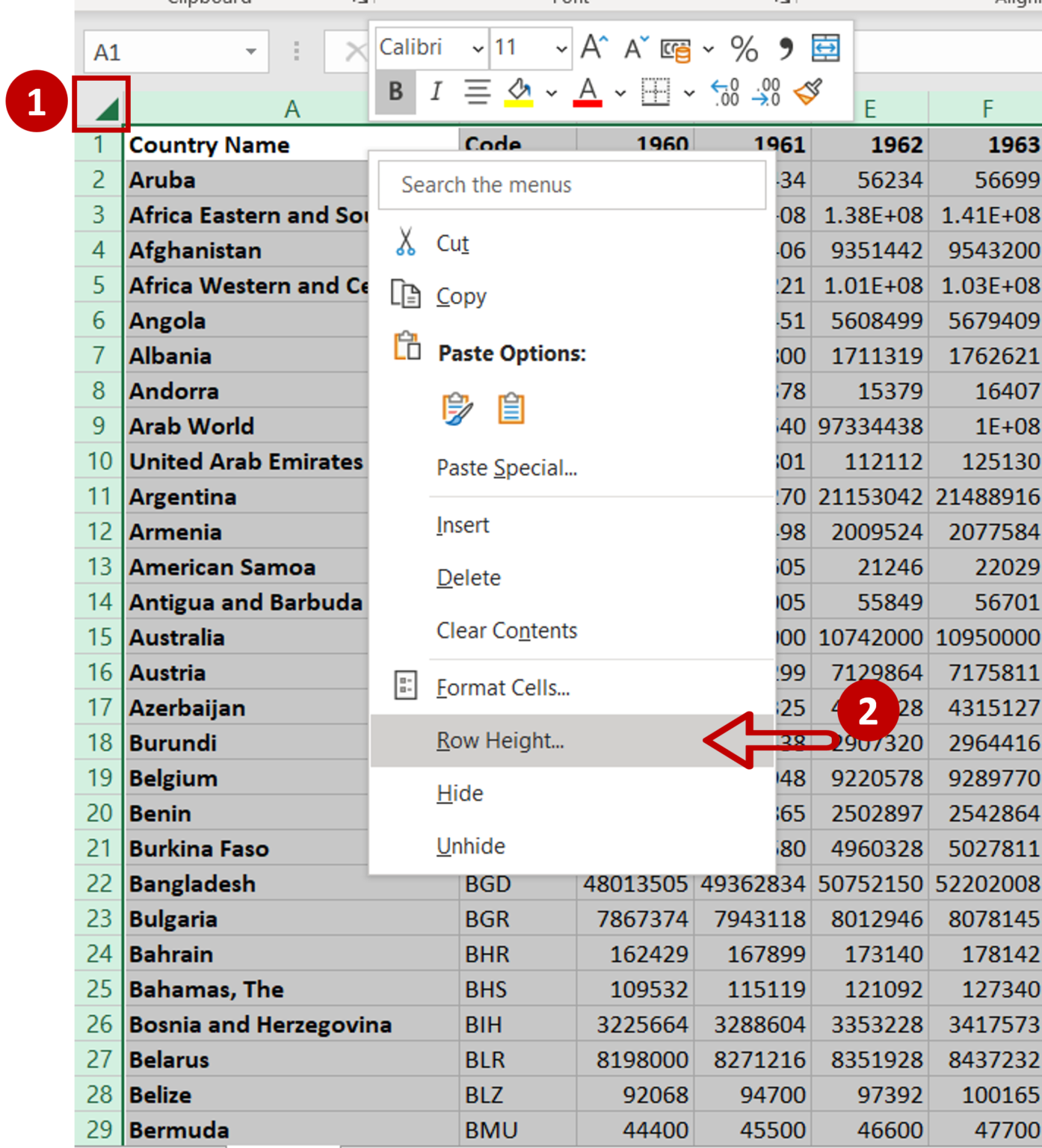How To Expand All Rows In Excel | SpreadCheaters