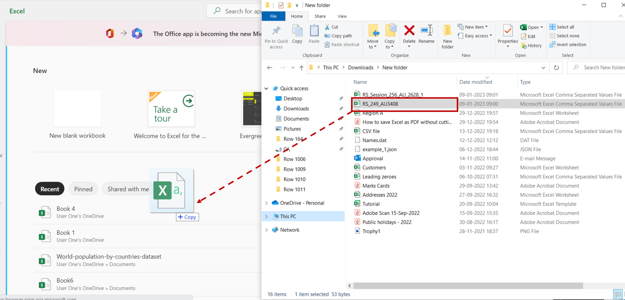 How To Import A CSV To The Online Excel | SpreadCheaters
