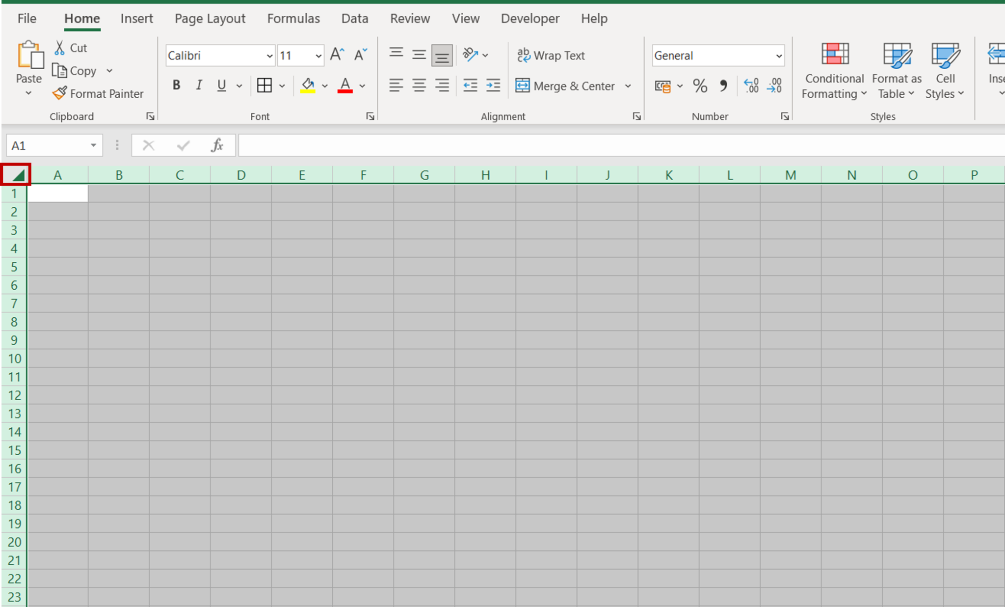 How To Make Gridlines Darker In Excel | SpreadCheaters