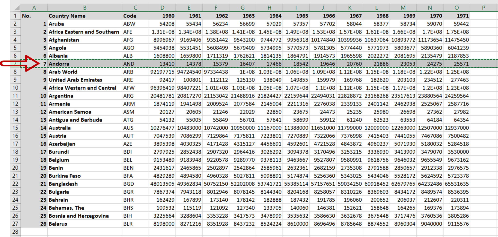 How To Move An Entire Row In Excel | SpreadCheaters
