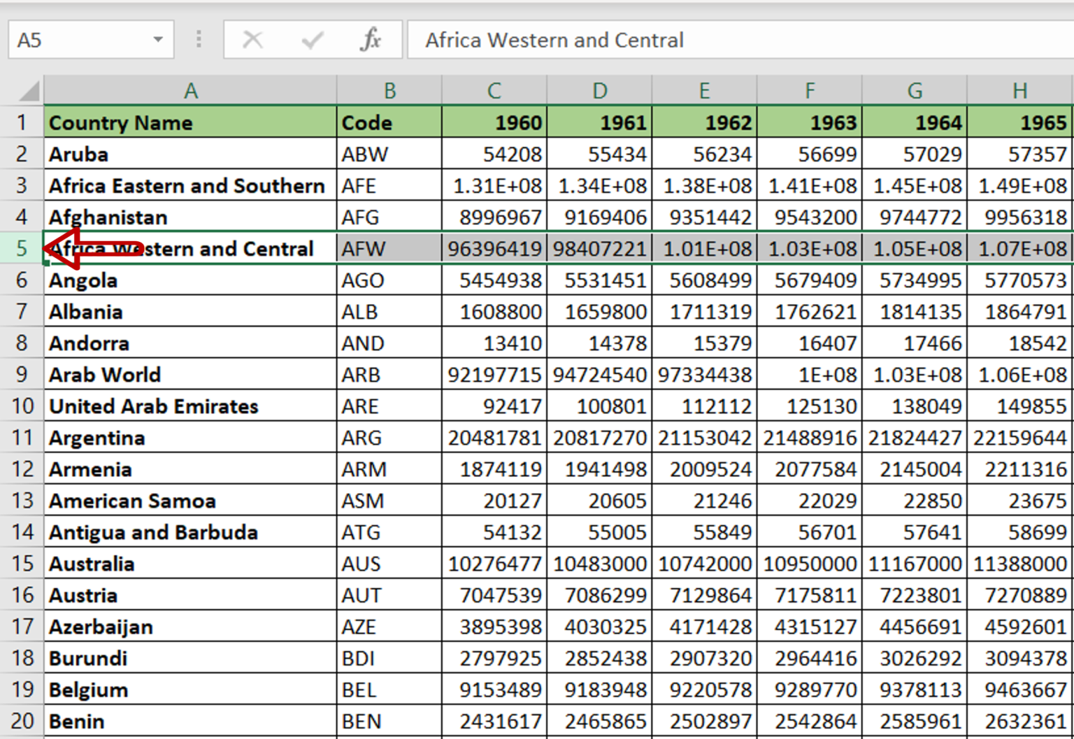 How To Select Rows In Excel | SpreadCheaters