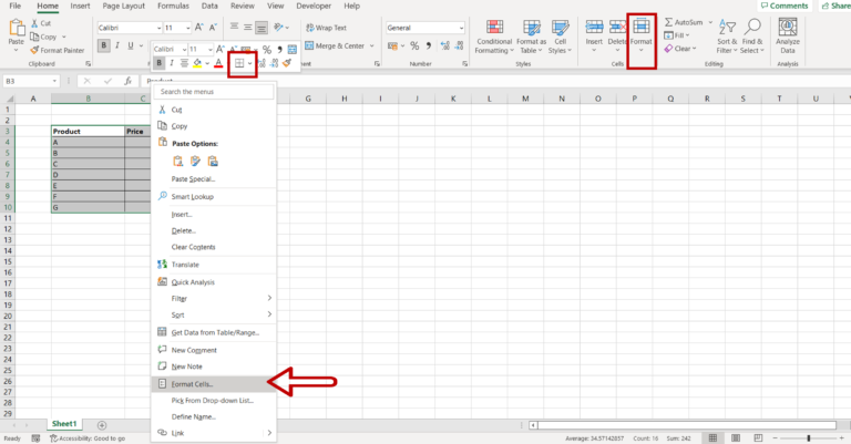 How To Remove Borders In Excel | SpreadCheaters