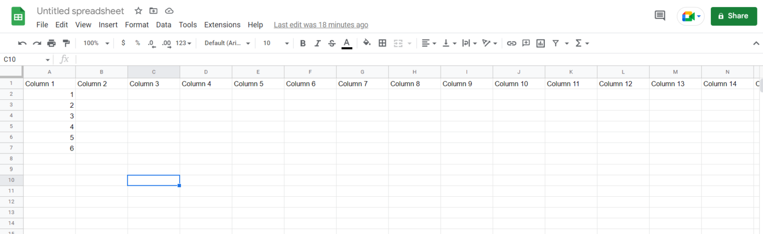 How Do You Freeze Panes In Google Sheets | SpreadCheaters