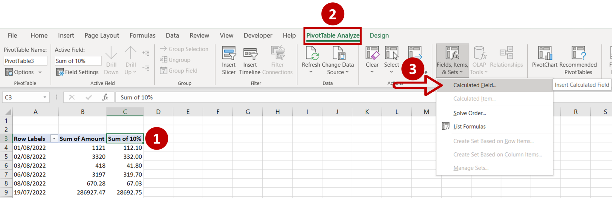 How To Delete A Calculated Field In A Pivot Table In Excel | SpreadCheaters