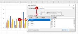 How to change legend names in Excel - SpreadCheaters
