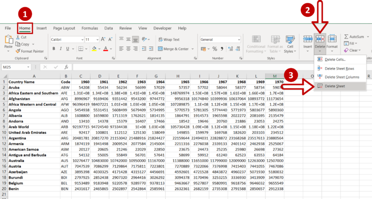 How To Delete A Tab In Excel | SpreadCheaters