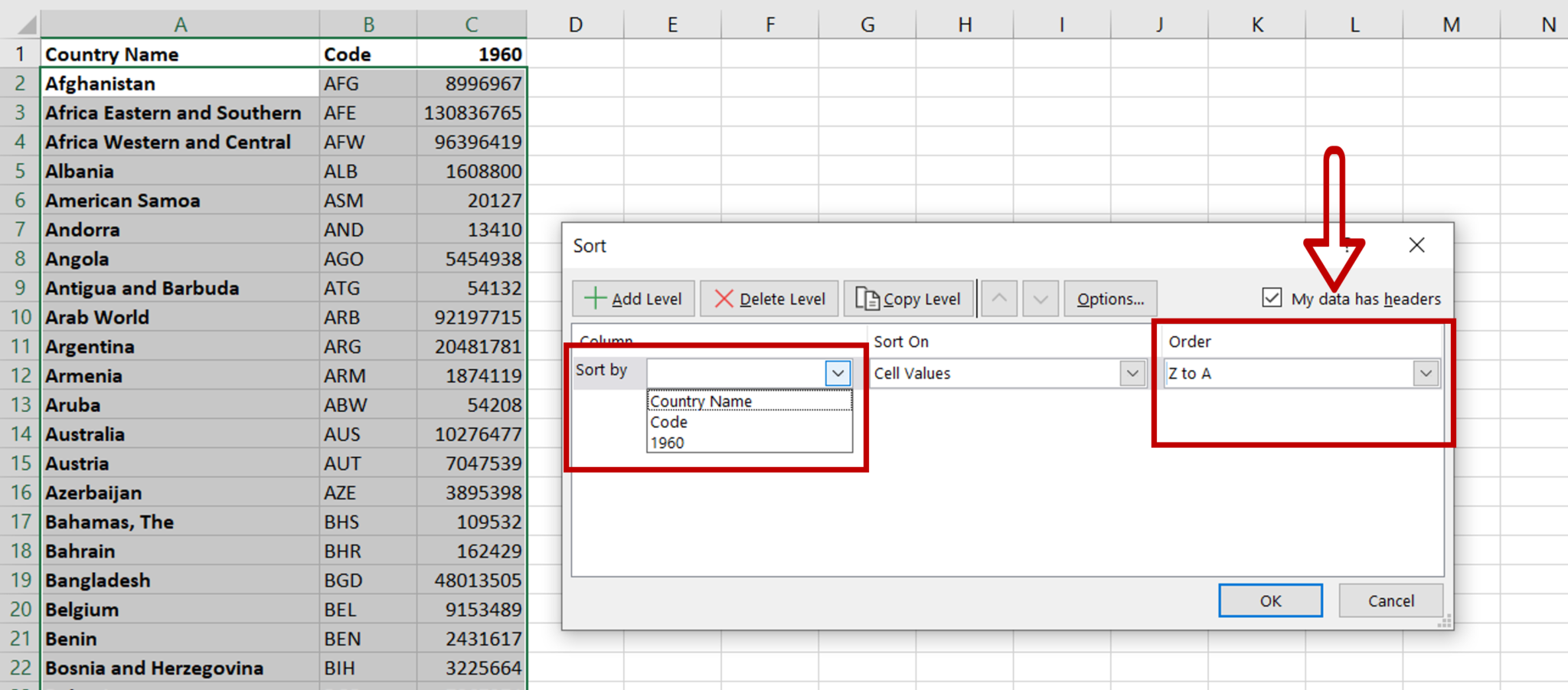 How To Do Alphabetical Order In Excel | SpreadCheaters