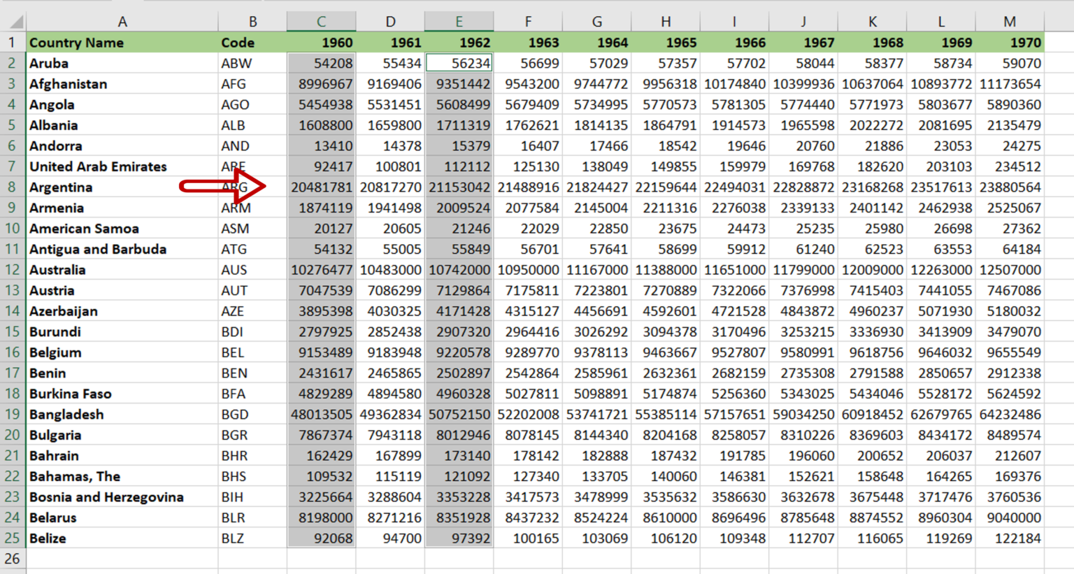 How To Highlight Two Different Columns In Excel | SpreadCheaters