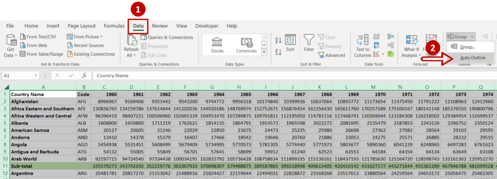 How To Make Collapsible Sections In Excel | SpreadCheaters