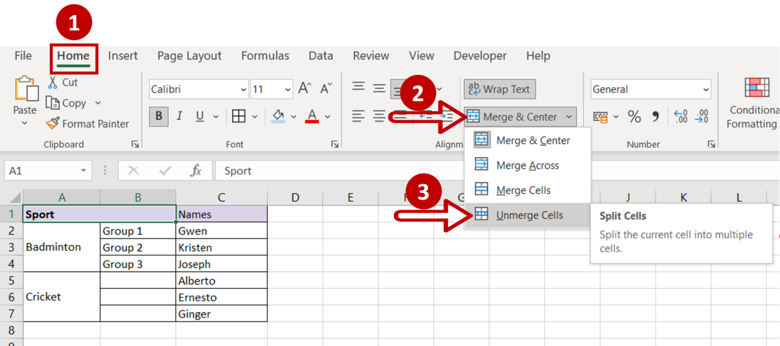How To Split A Single Cell In Excel | SpreadCheaters