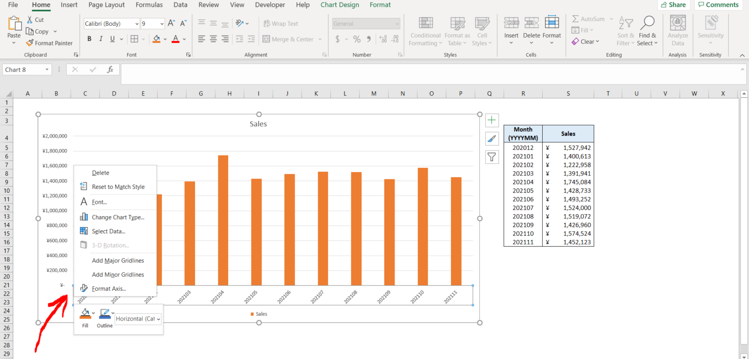 How To Change Horizontal Axis Labels In Excel 2016 | Spreadcheaters