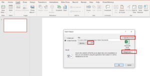 How to insert an Excel file into Powerpoint - SpreadCheaters