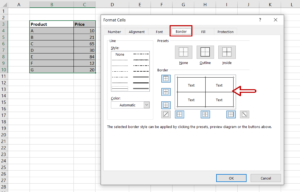 How To Remove Cell Borders In Excel | SpreadCheaters