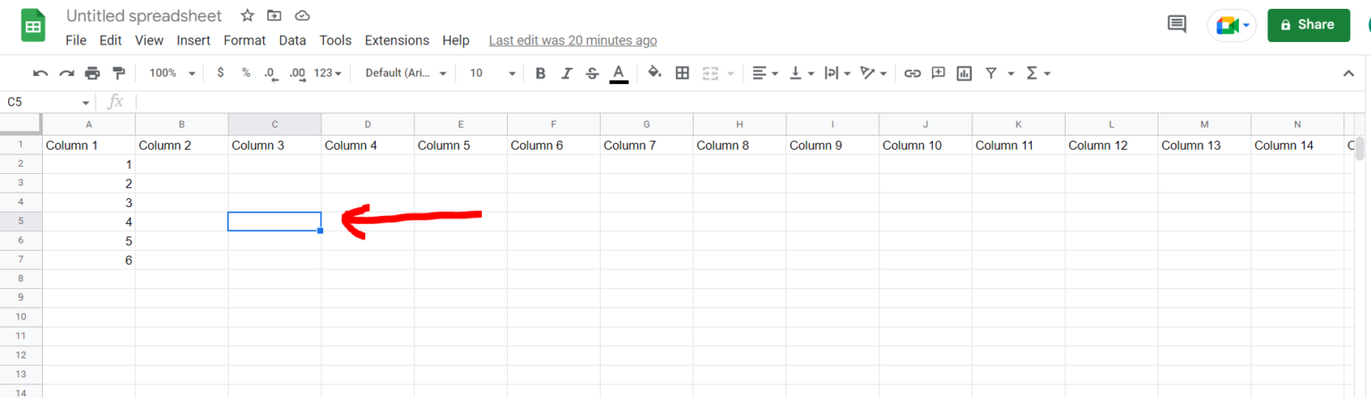 How Do You Freeze Panes In Google Sheets | SpreadCheaters