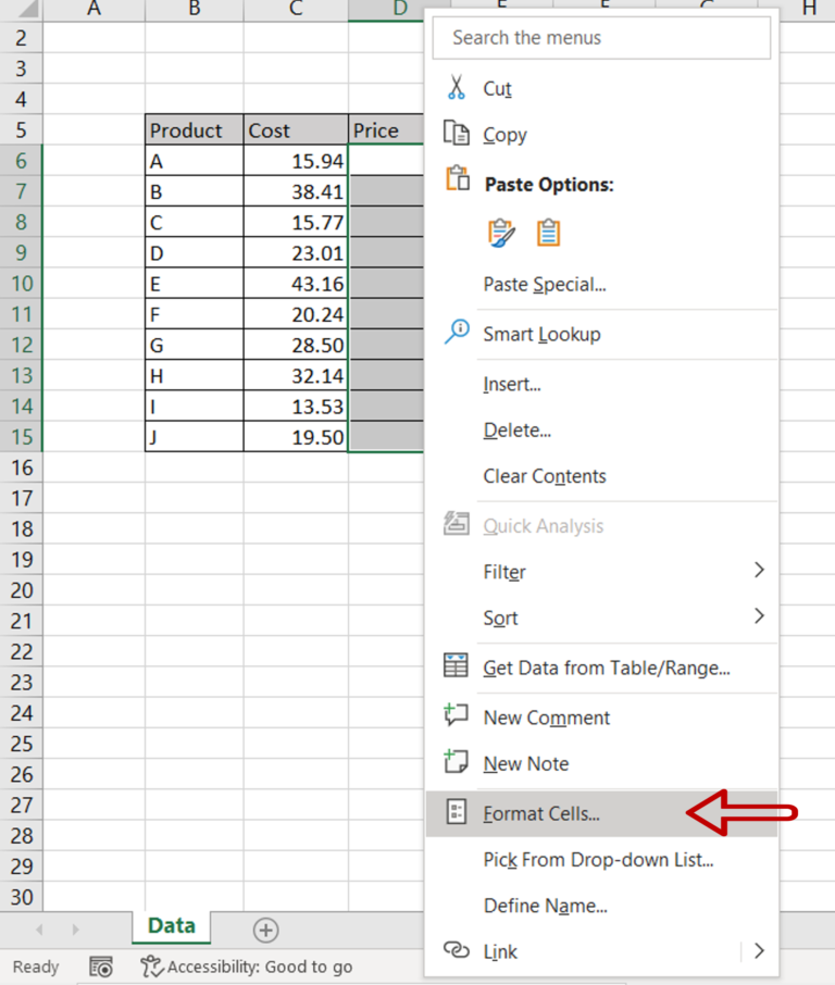 How To Add Decimals In Excel | SpreadCheaters