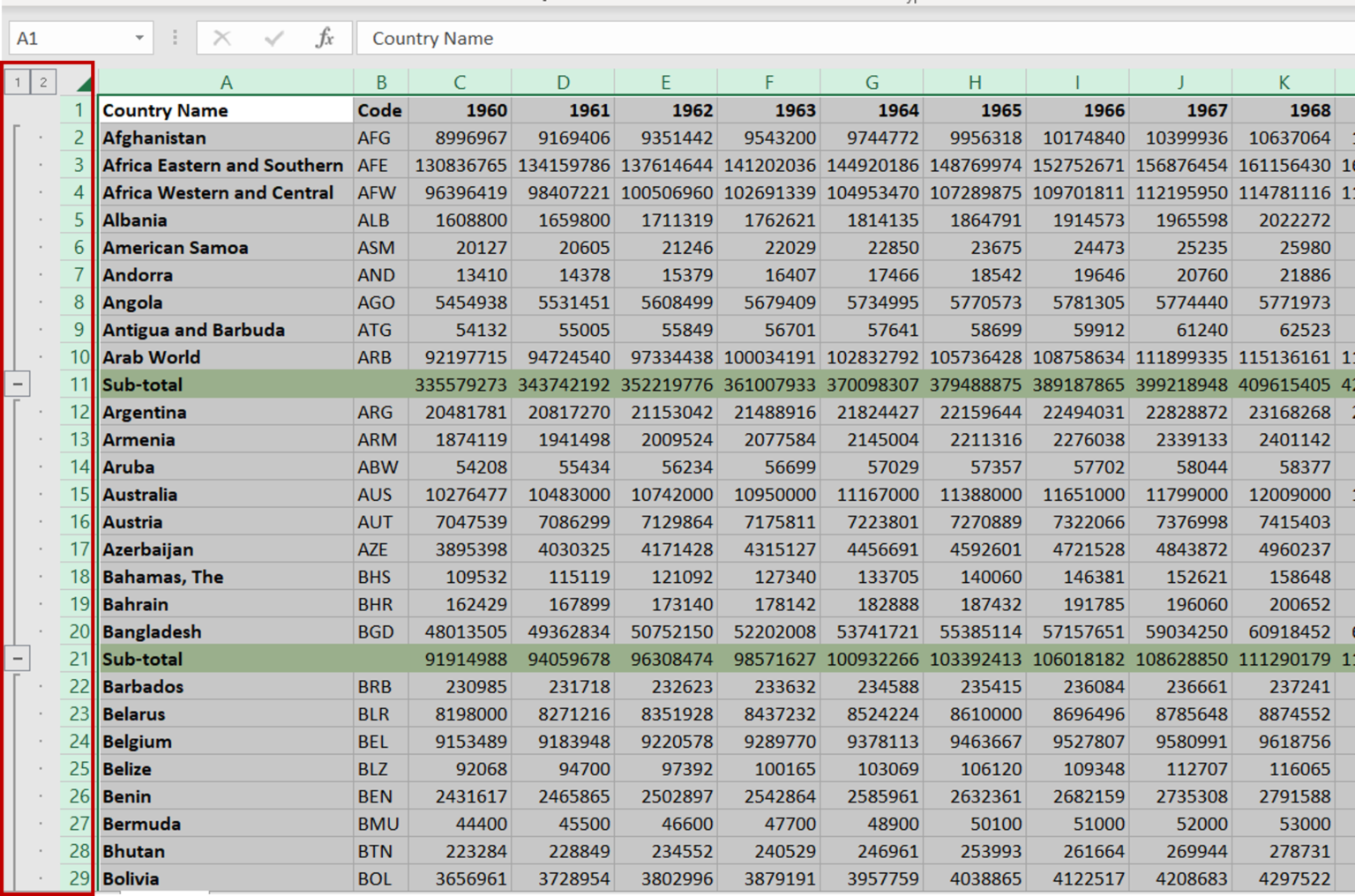 How To Create Collapsible Rows In Excel | SpreadCheaters
