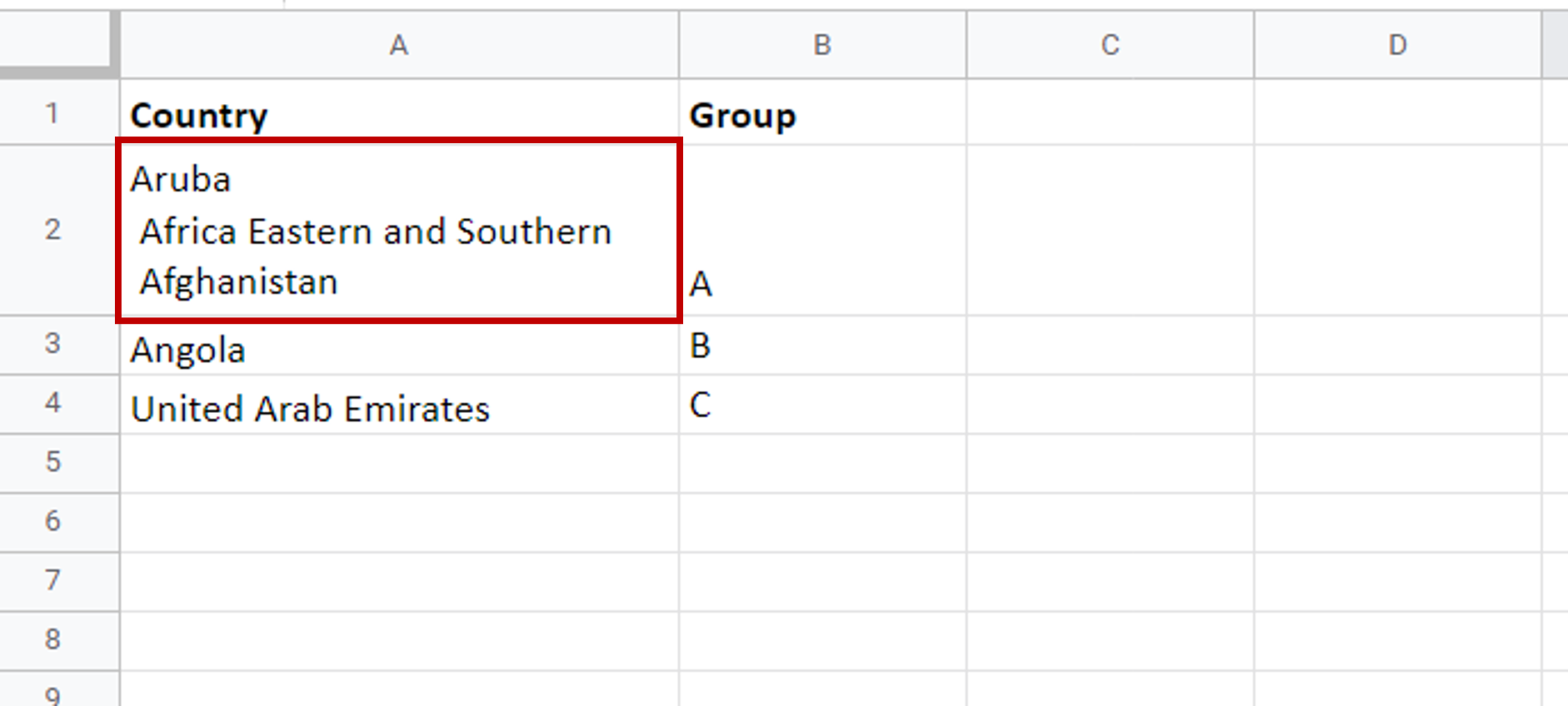 How To Increase Row Height In Google Sheets | SpreadCheaters