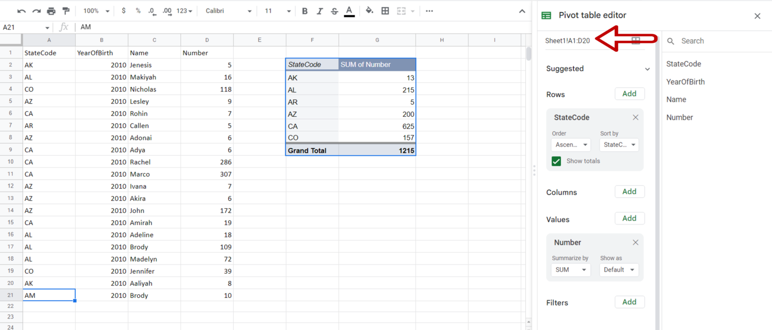 How To Refresh A Pivot Table In Google Sheets | SpreadCheaters