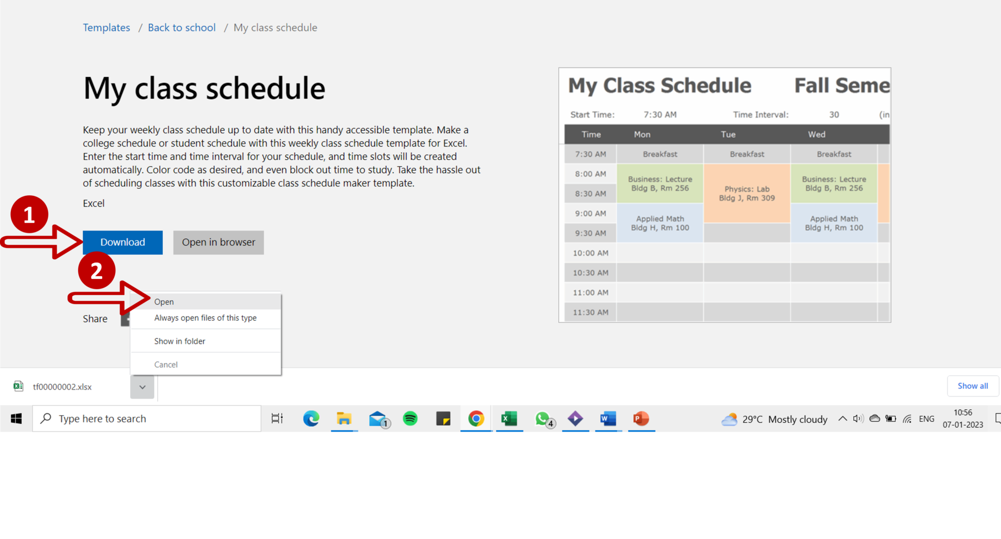 How To Make A Schedule In Excel SpreadCheaters