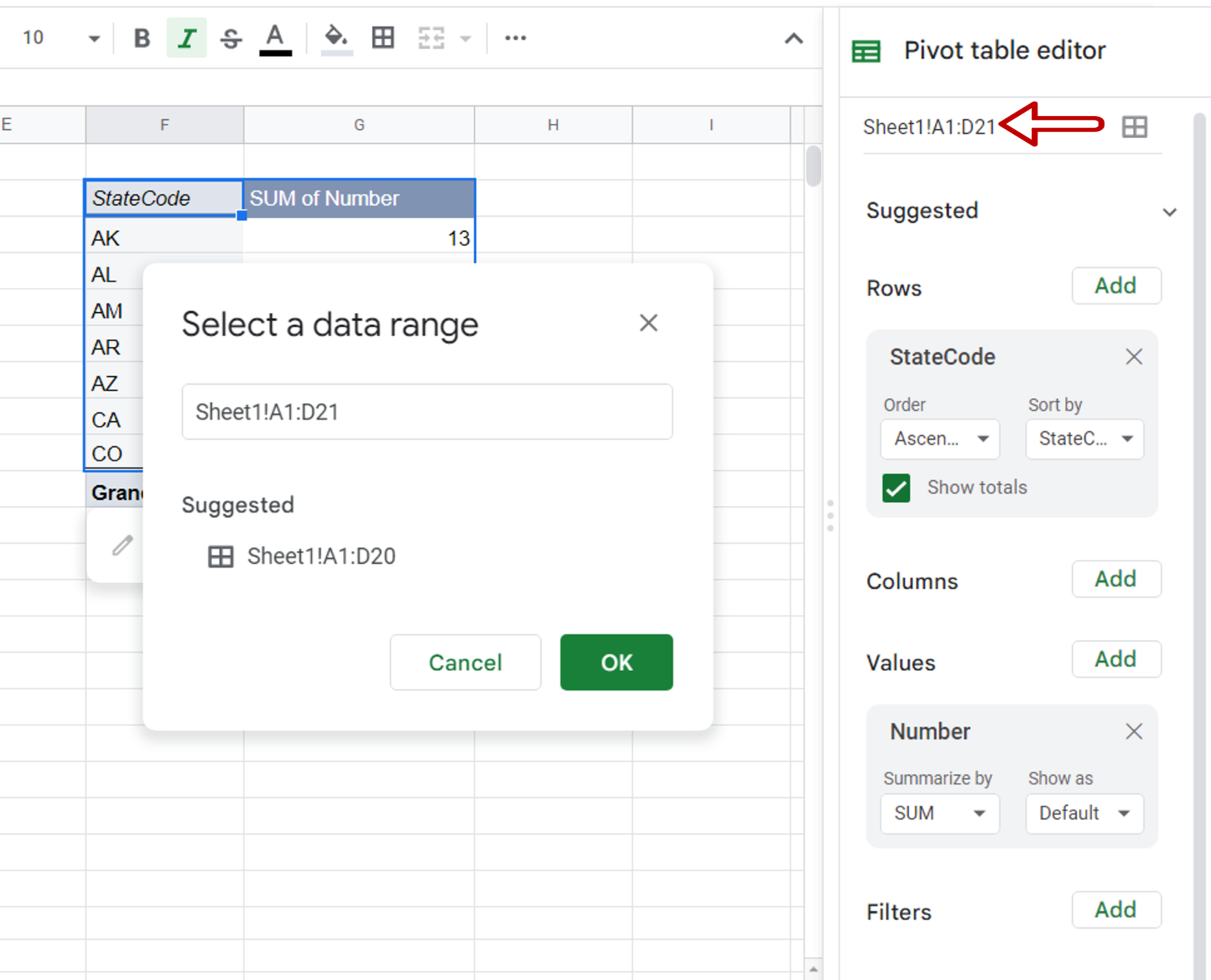 How To Refresh A Pivot Table In Google Sheets | SpreadCheaters