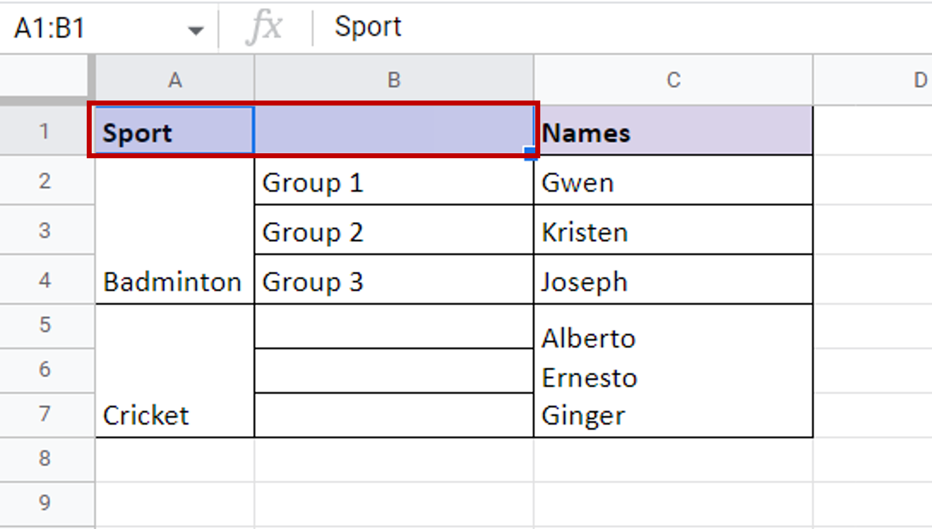 How To Split A Cell In Google Sheets | SpreadCheaters