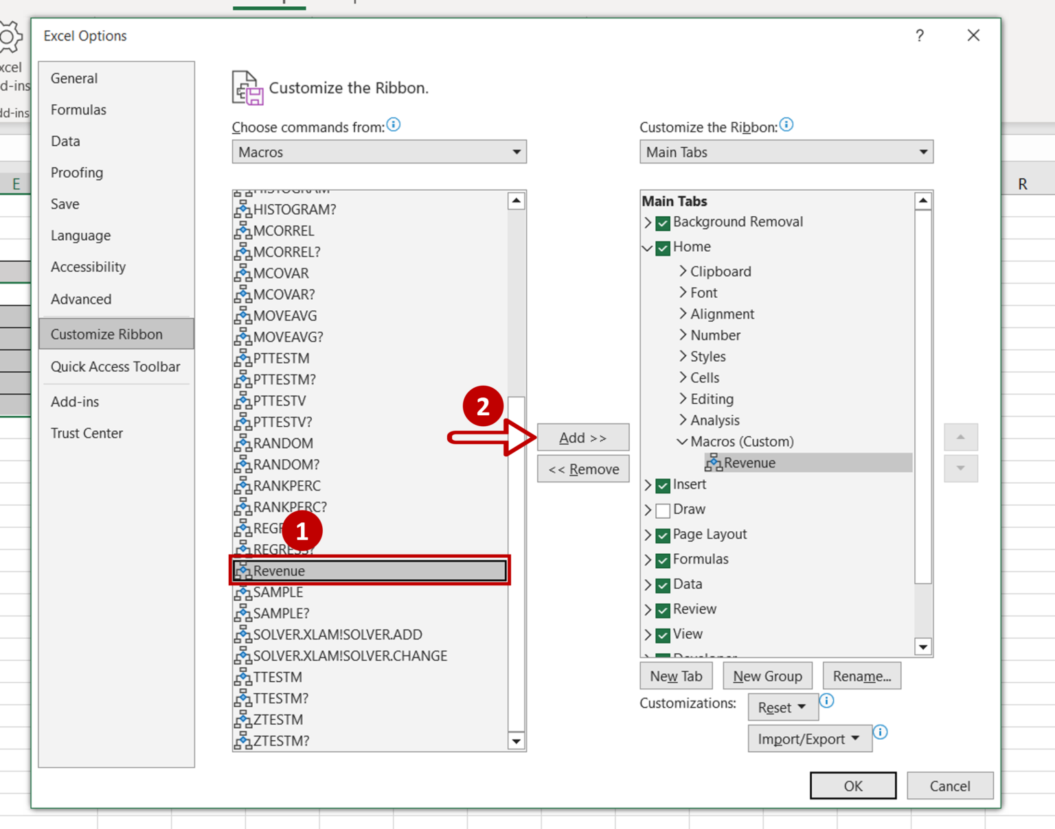 How To Insert A Macro In Excel | SpreadCheaters