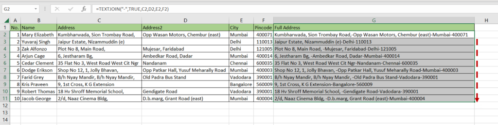How To Put Data From Multiple Columns Into One Column In Excel ...