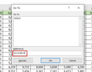 How To Select Multiple Ranges In Excel | SpreadCheaters