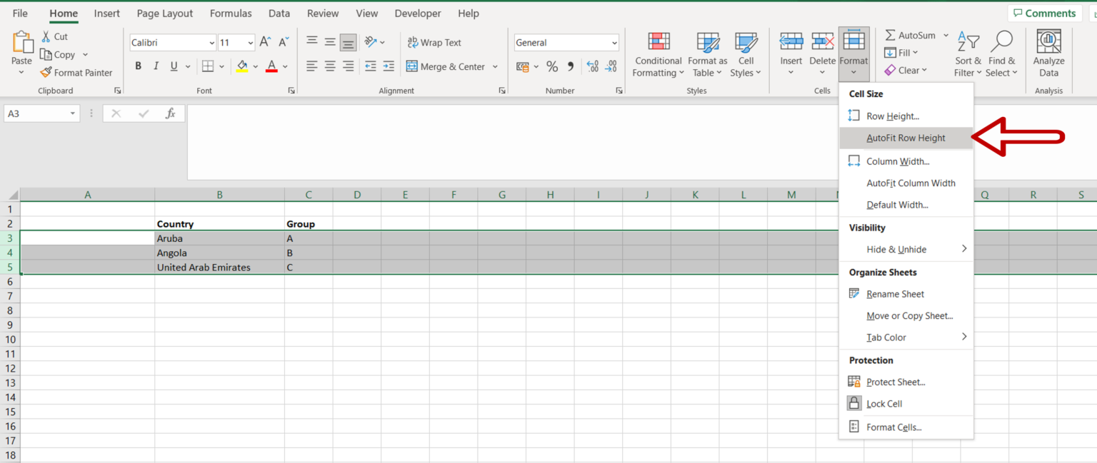 How To Change The Size Of Cells In Excel | SpreadCheaters